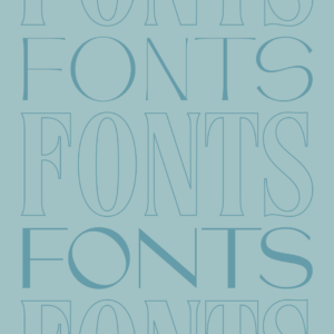 3 unique fonts for logos - craftedbycarly.com